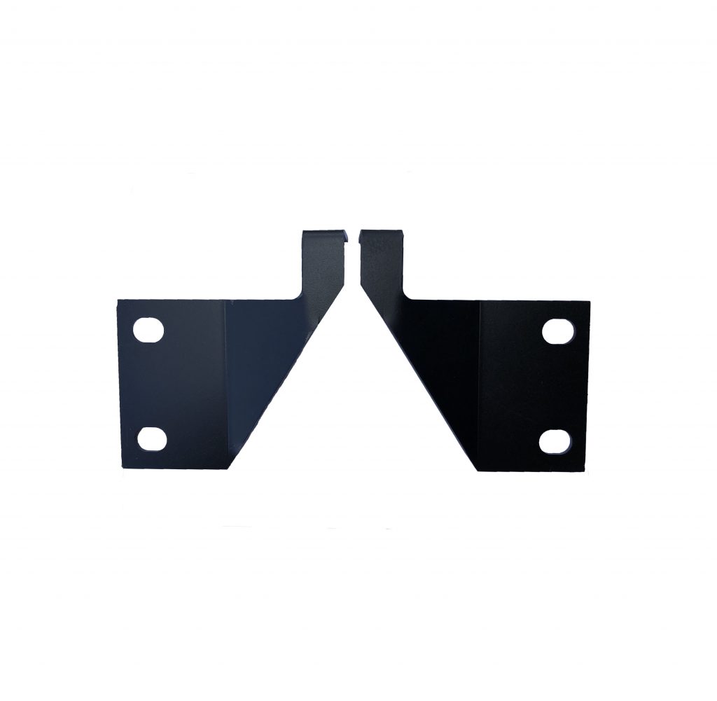 ECV Hood Front Grille Support Brackets – Black Dog Customs