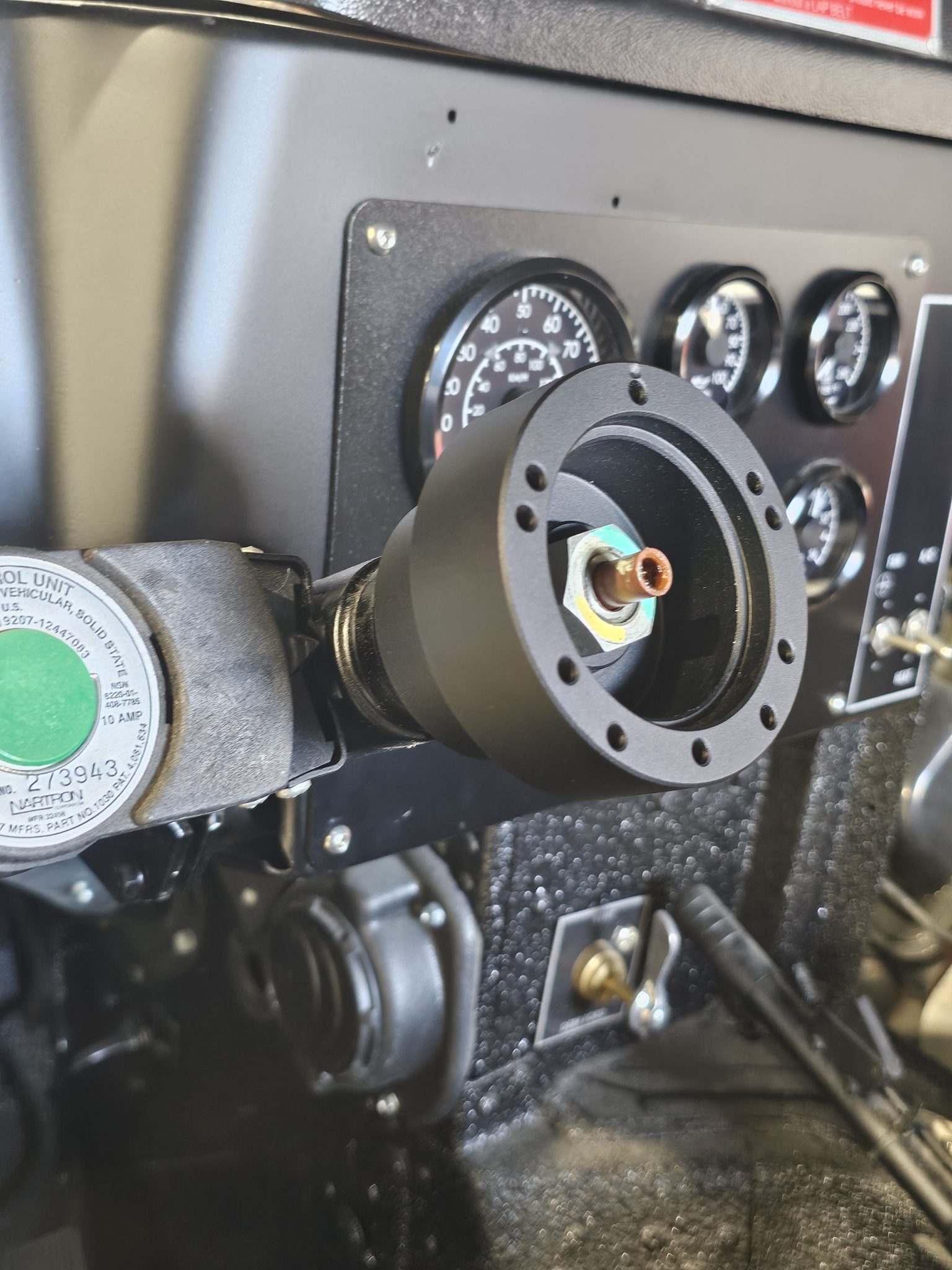 Steering Wheel Adaptor – Black Dog Customs